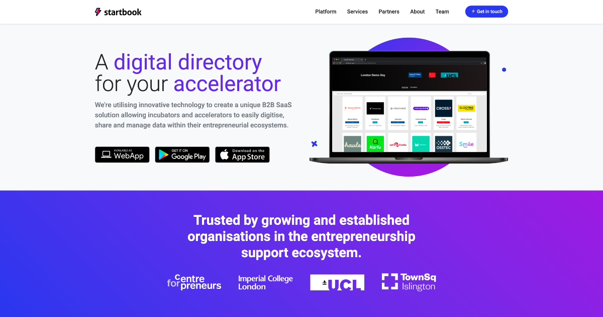 Startbook - Platform